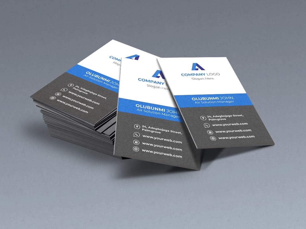 One sided Business Cards - OBPrint